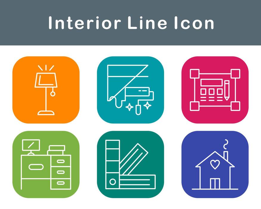 Interior Design Icons Vector Art, Icons, and Graphics for Free Download