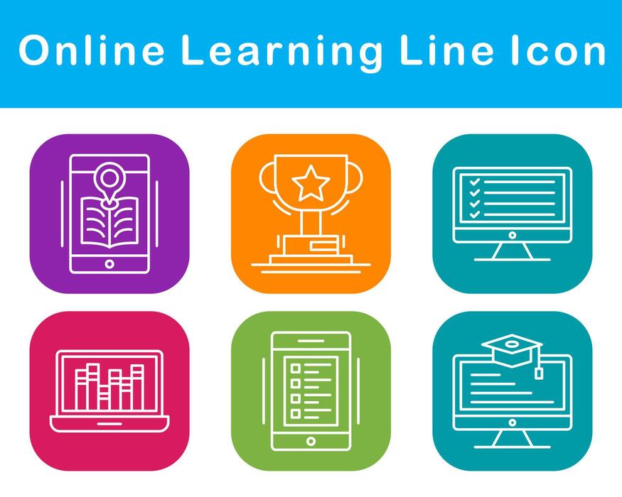 Learning Icon Set Vector Art, Icons, and Graphics for Free Download