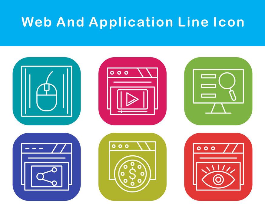Web Application Icon Vector Art, Icons, and Graphics for Free Download