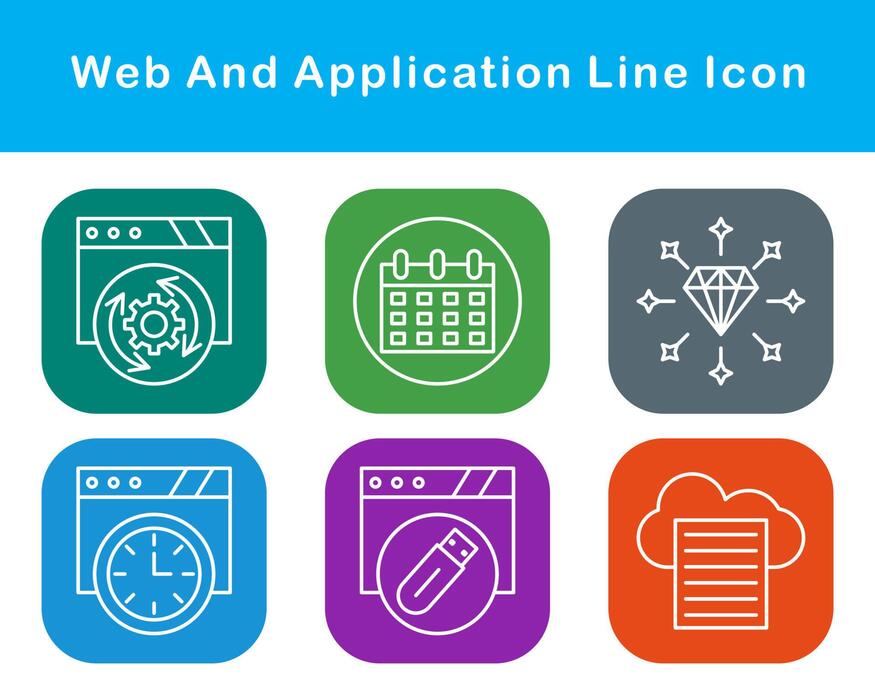 Web Application Icon Vector Art, Icons, and Graphics for Free Download