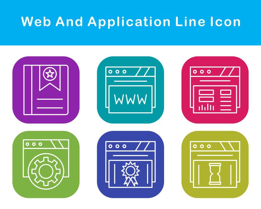 Web Application Icon Vector Art, Icons, and Graphics for Free Download