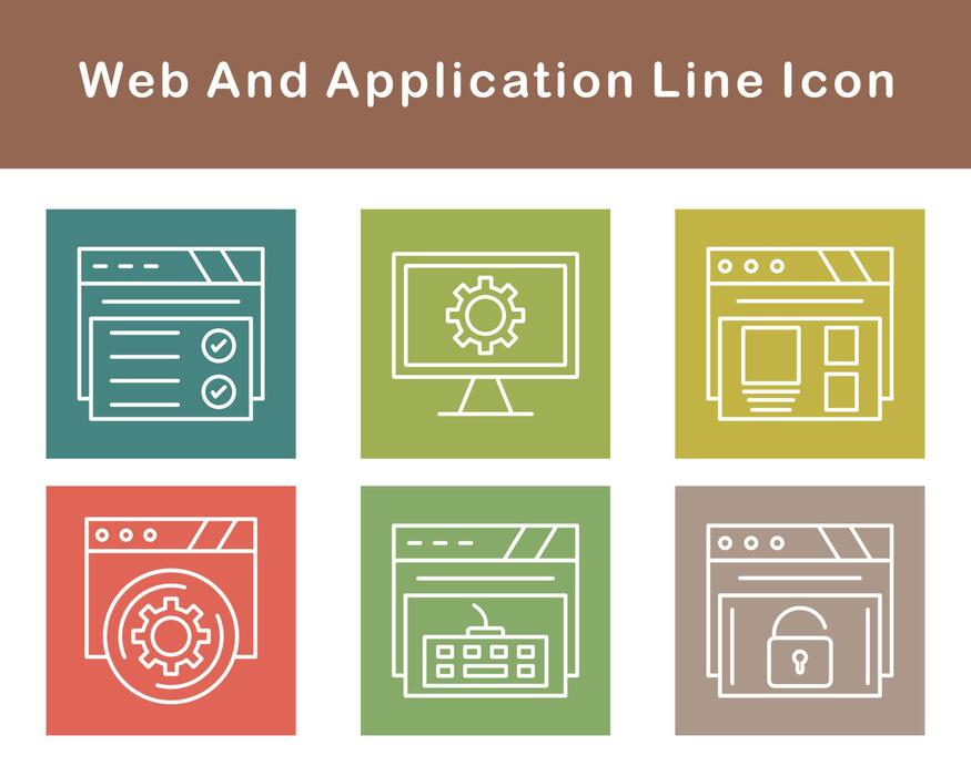 Web Application Icon Vector Art, Icons, and Graphics for Free Download