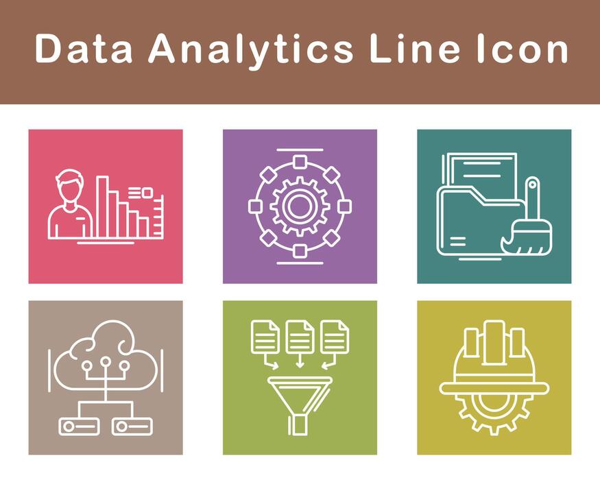 Data Analytics Icon Vector Art, Icons, and Graphics for Free Download