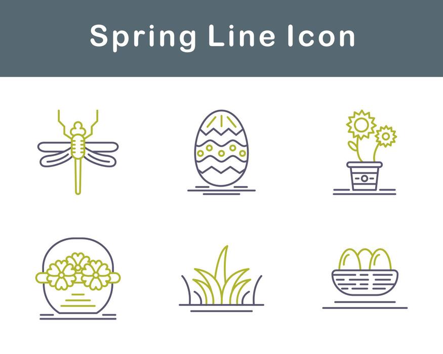 Spring Outline Vector Art, Icons, and Graphics for Free Download