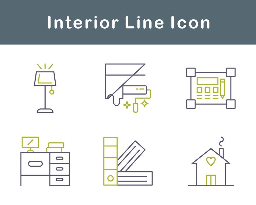 Interior Design Icons Vector Art, Icons, and Graphics for Free Download