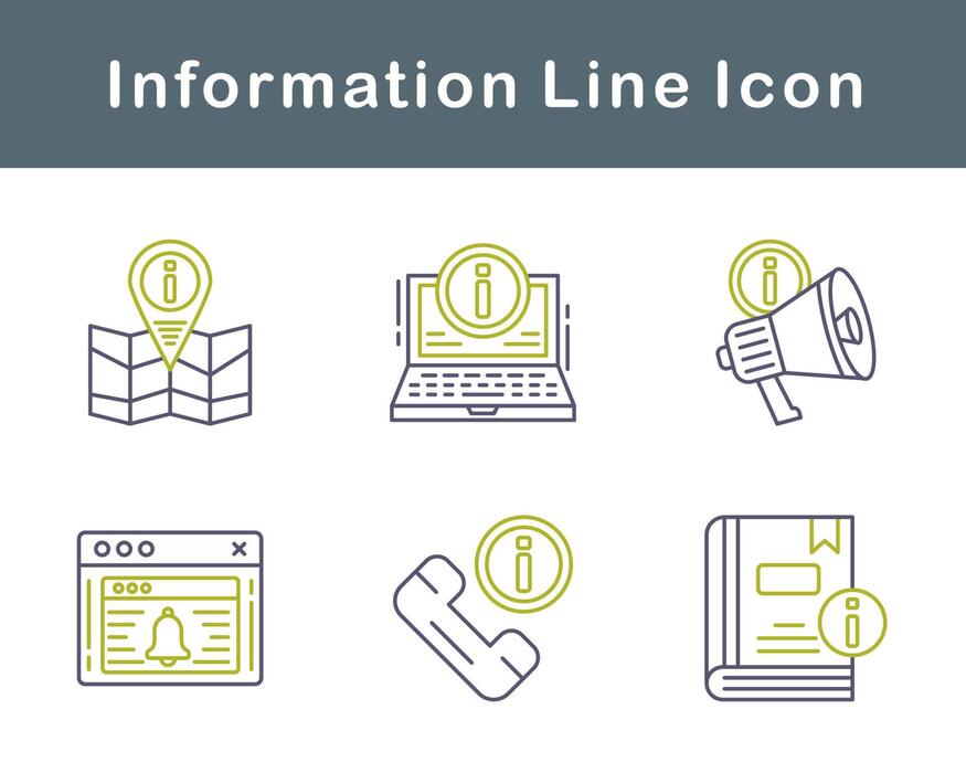 Information Icon Set Vector Art, Icons, and Graphics for Free Download