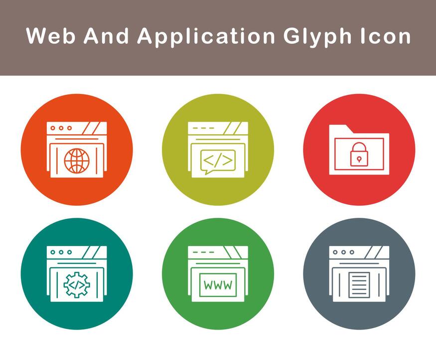 Web Application Icon Vector Art, Icons, and Graphics for Free Download