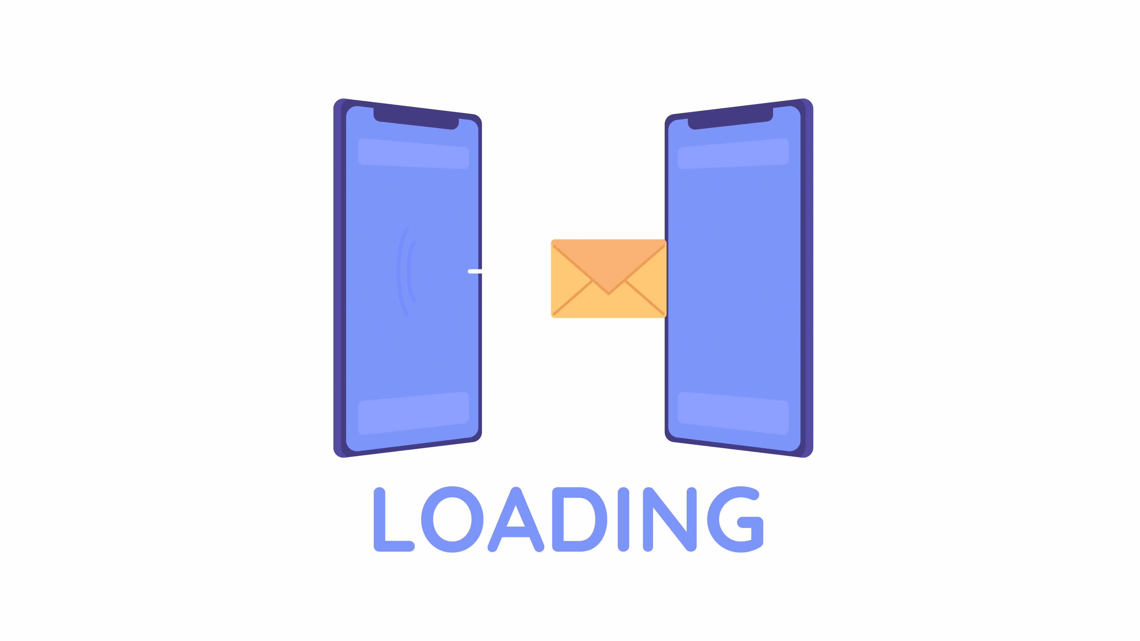 Animated message delivery loader. Forwarding, redirecting texts. 4K ... Animated message delivery loader. Forwarding, redirecting texts. 4K ...
