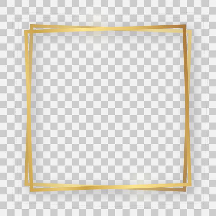 Gold Square Frame Vector Art, Icons, and Graphics for Free Download