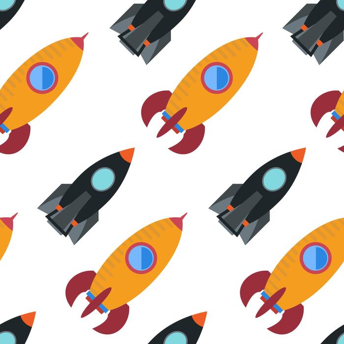 Space Ship Pattern Vector Art, Icons, and Graphics for Free Download