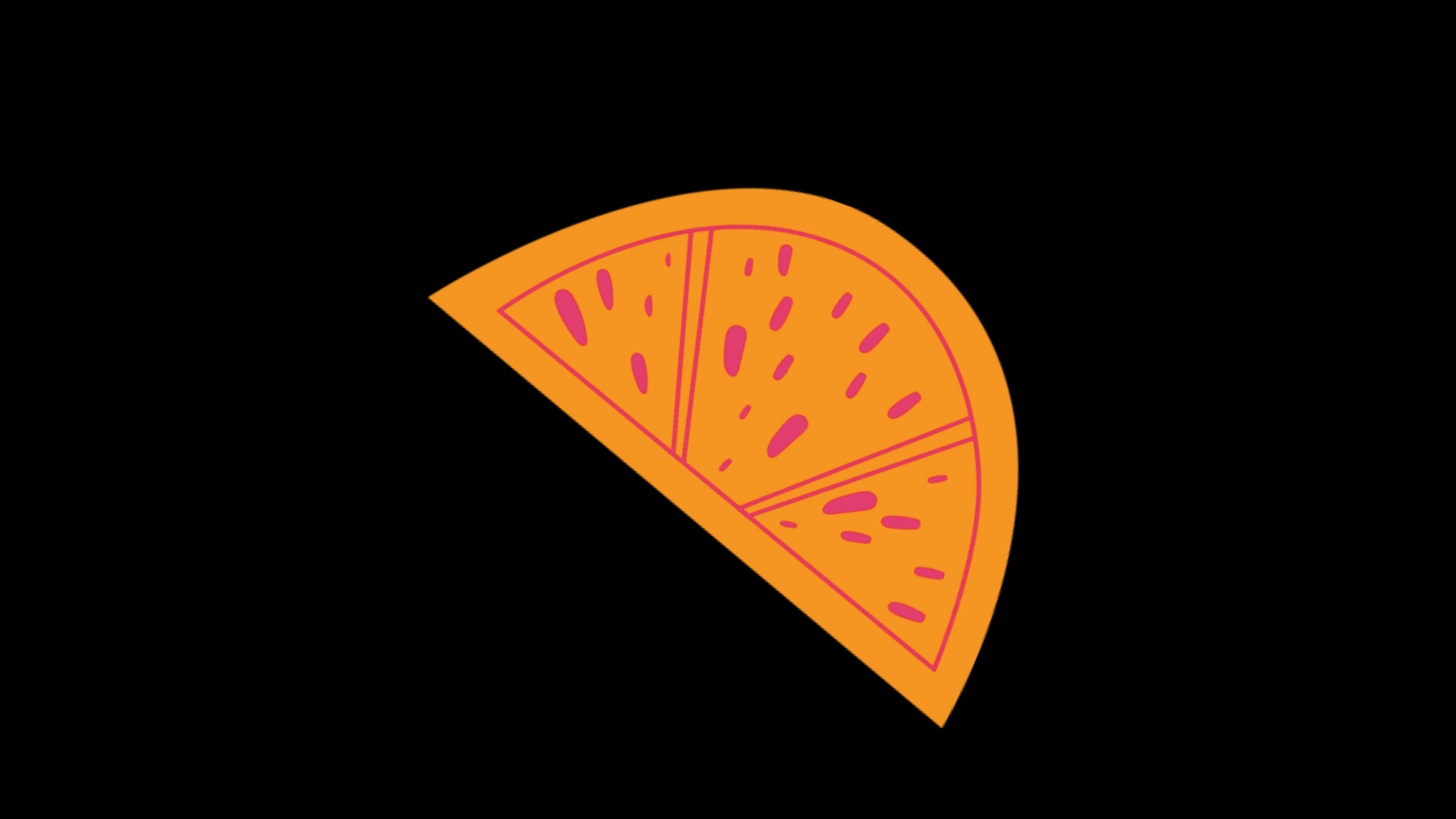 Fruit slice loop Animation video transparent background with alpha ... Fruit slice loop Animation video transparent background with alpha ...