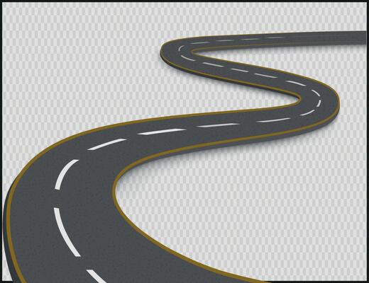 Winding Road Clip Art Png
