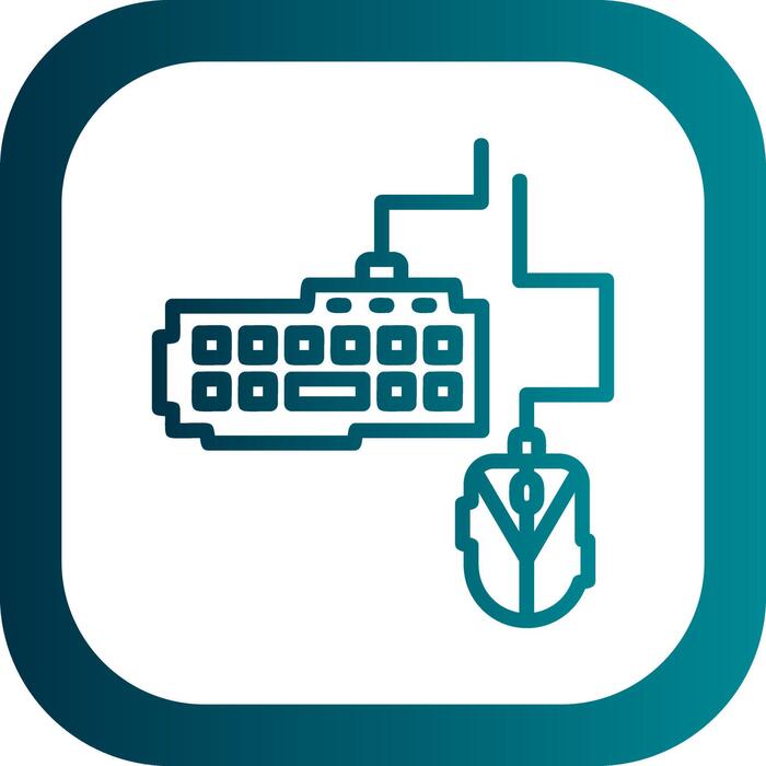 Keyboard And Mouse Icon Vector Art, Icons, and Graphics for Free Download