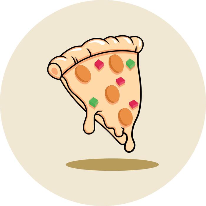 Pizza Shape Vector Art, Icons, and Graphics for Free Download
