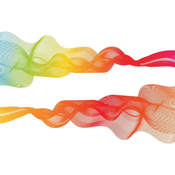 Colored Waves Vector Art, Icons, and Graphics for Free Download