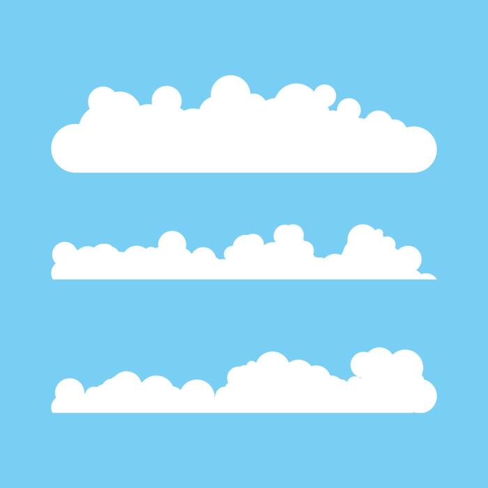 Cloud Clipart Vector Art, Icons, and Graphics for Free Download
