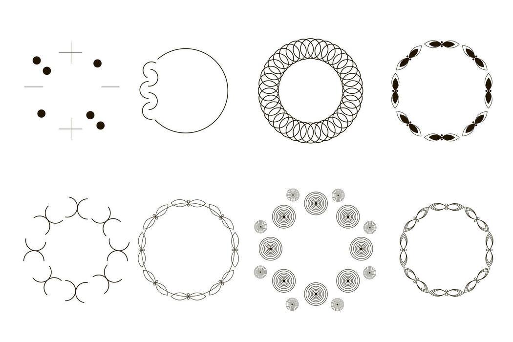 Circular Objects Vector Art, Icons, and Graphics for Free Download
