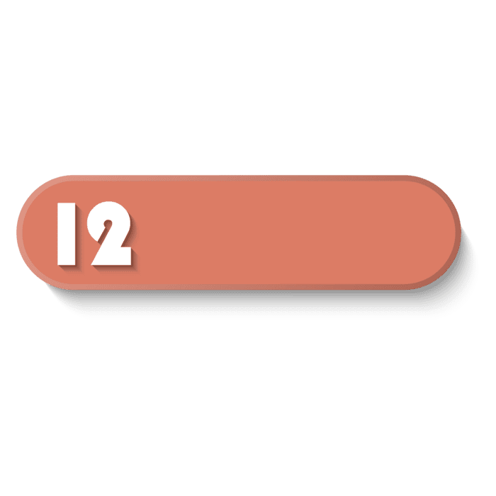 Number 12 PNGs for Free Download