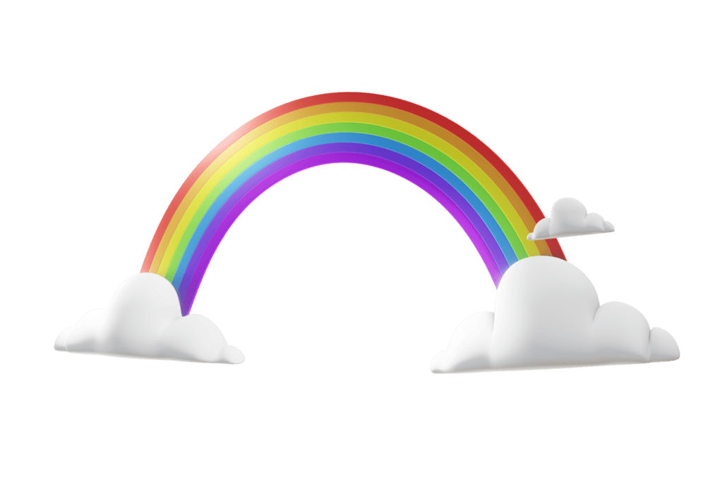 Rainbow Cartoon PNGs for Free Download