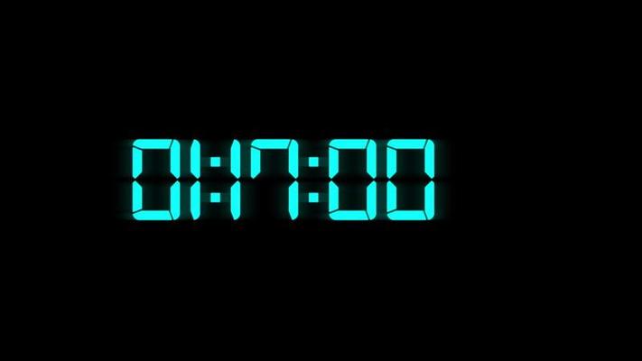 Countdown Timer Green Screen Stock Video Footage For Free Download