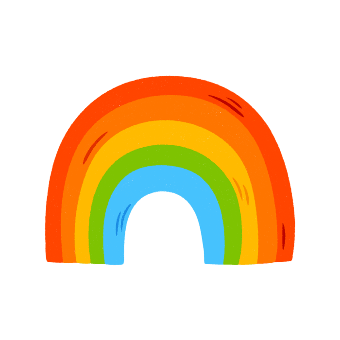 Rainbow Cartoon PNGs for Free Download