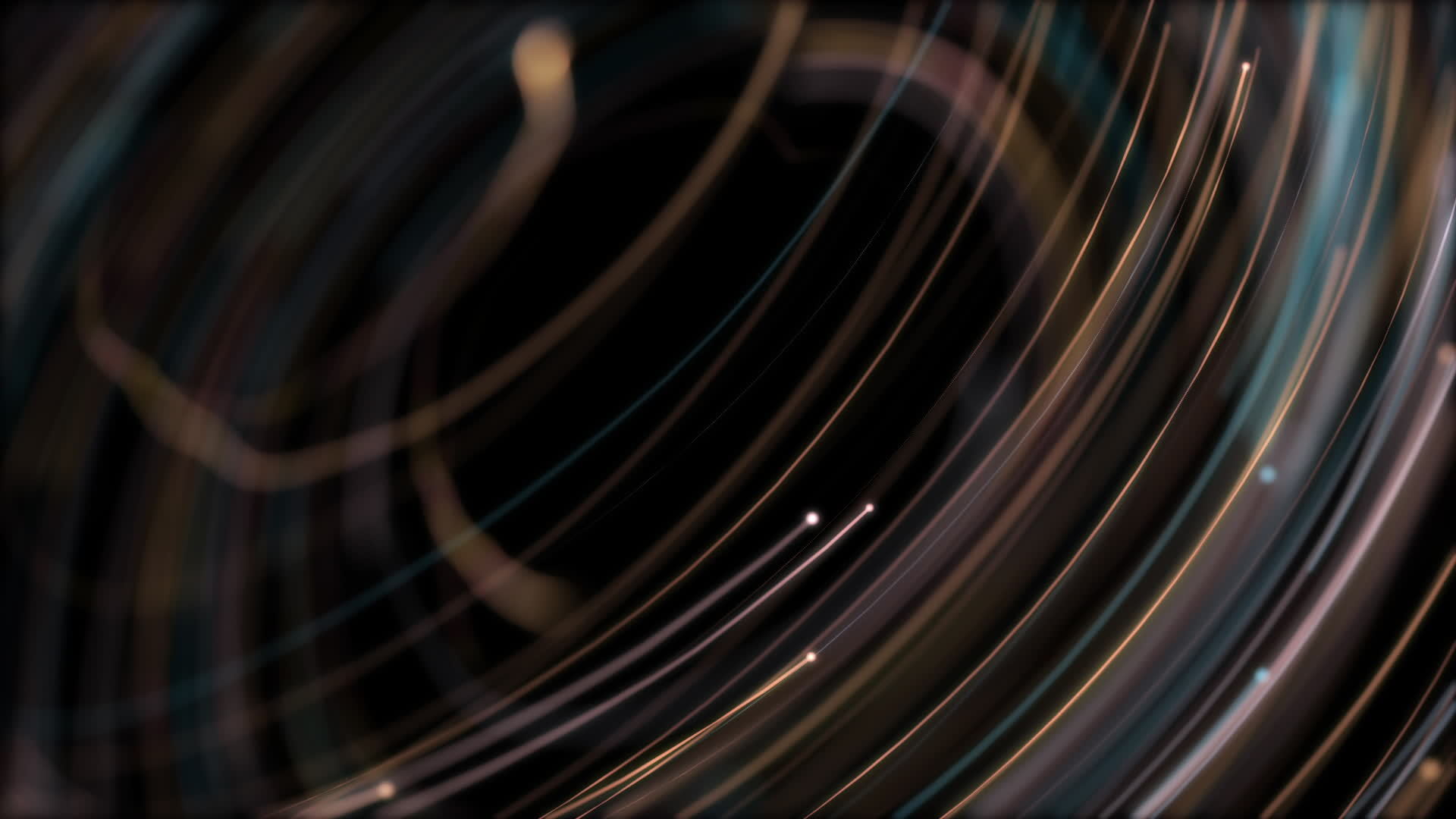 Digital data flow motion background animation with a fast moving stream ...