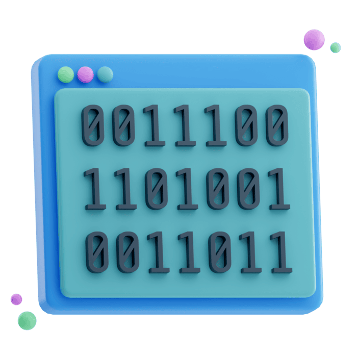 Binary Code PNGs for Free Download