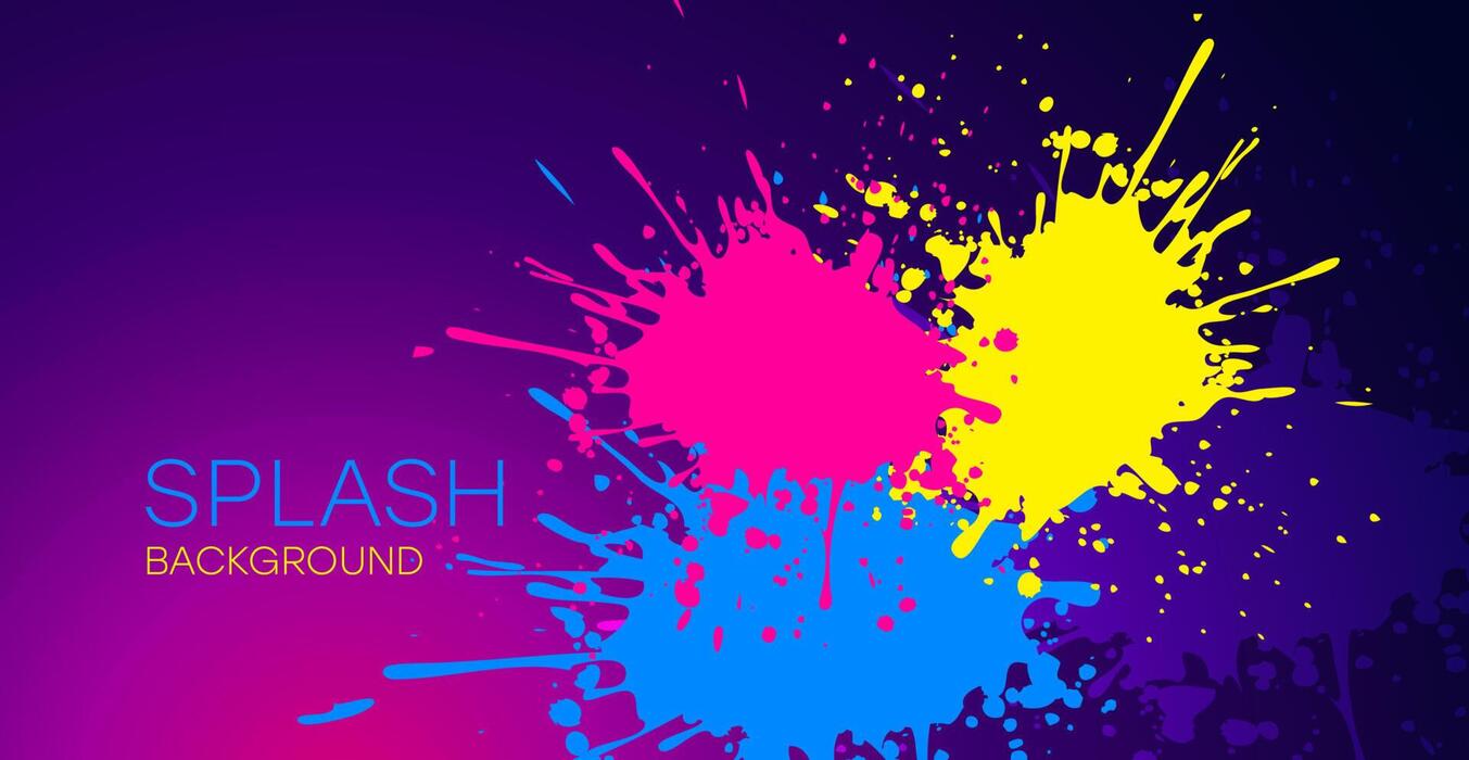 Color Splash Vector Art, Icons, and Graphics for Free Download