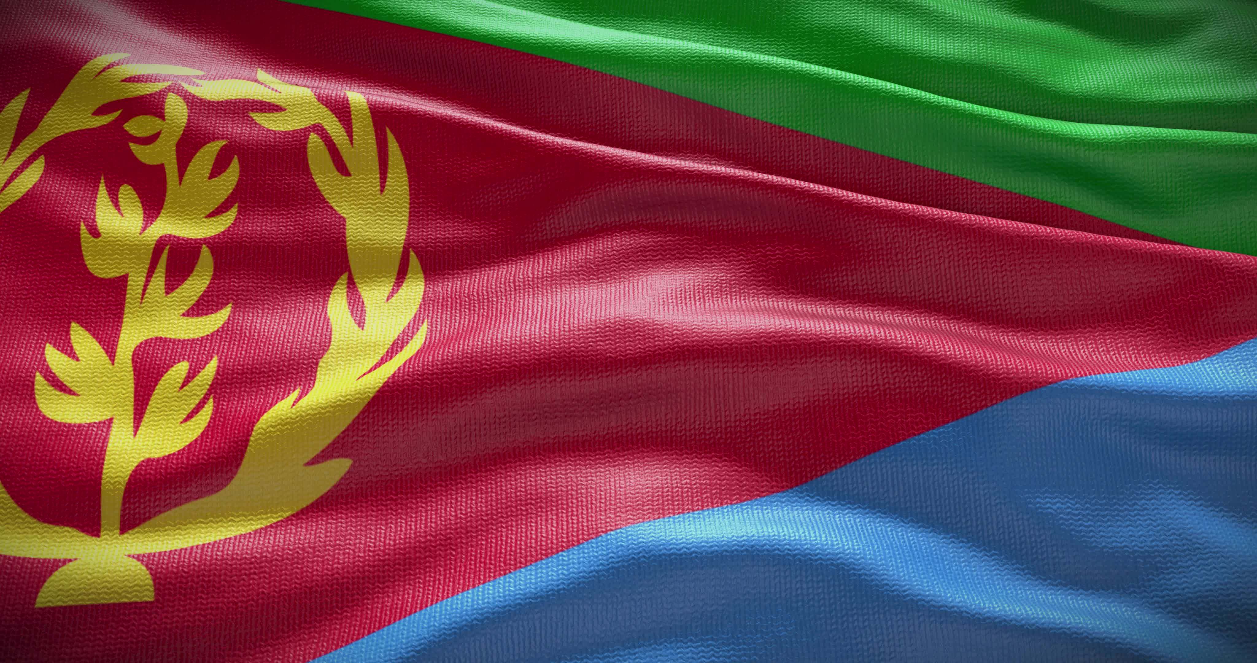 Eritrea Country Flag Waving Background 4k Backdrop Animation 21043553 Stock Video At Vecteezy