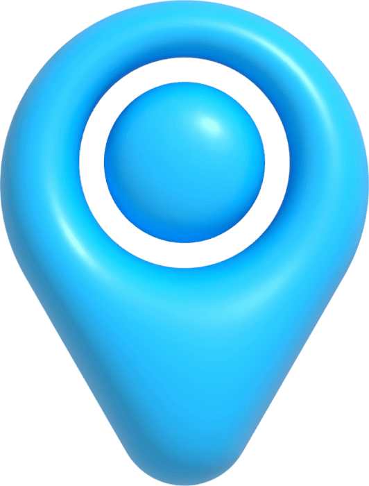 Location Icon Blue PNGs for Free Download