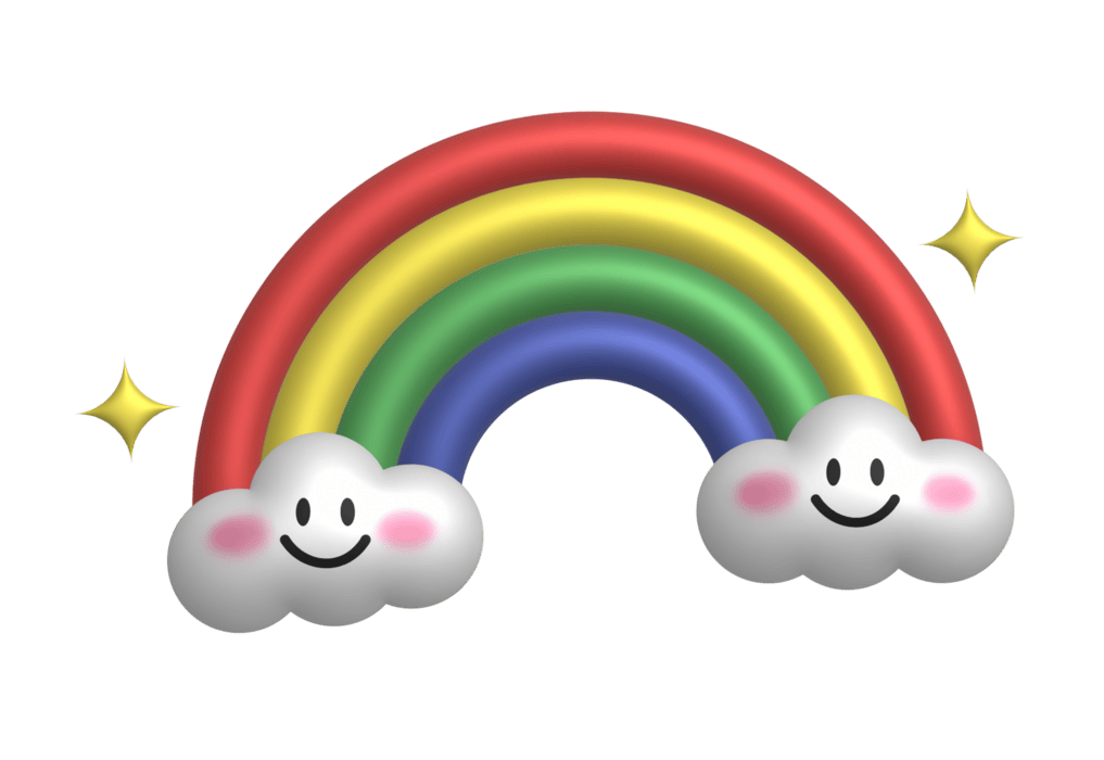 Rainbow Cartoon PNGs for Free Download
