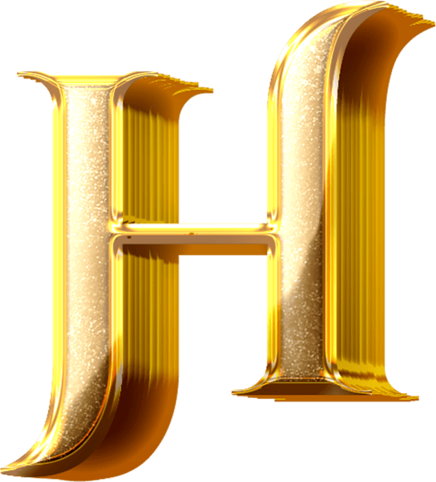 Gold Alphabet PNGs for Free Download