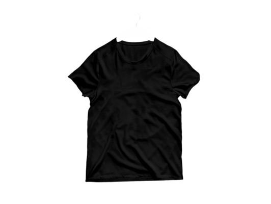 Black T Shirt Template Back Pngs For Free Download