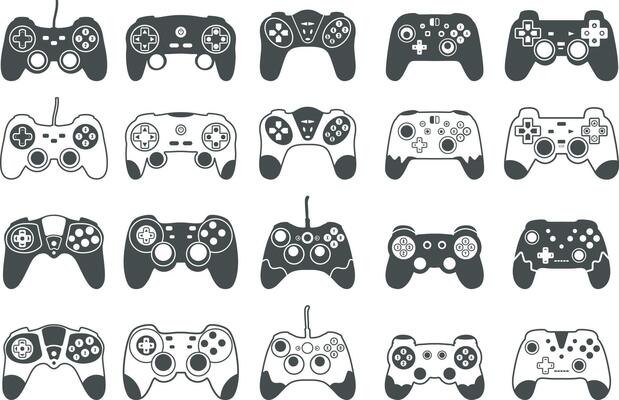Controller Vector Art, Icons, and Graphics for Free Download