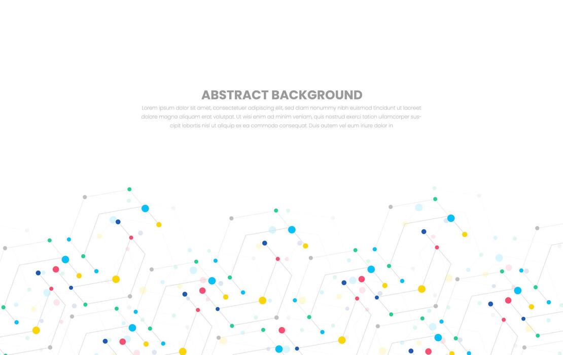 Abstract Connecting Dots And Lines Vector Art Icons And Graphics For