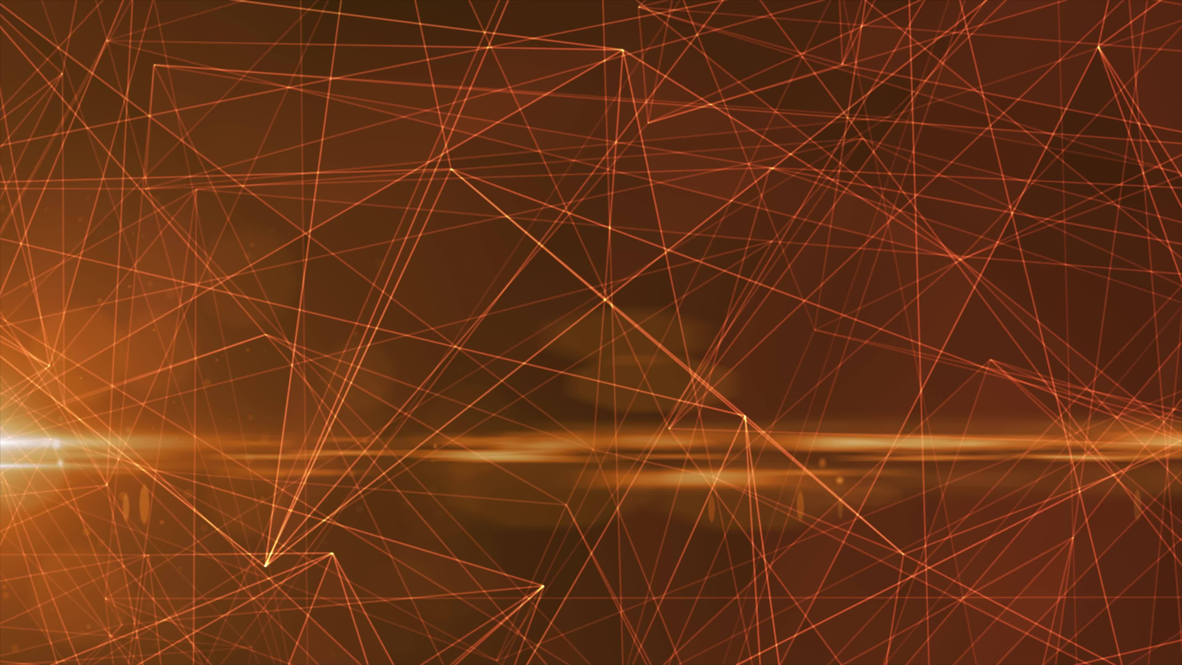 Abstract orange lines glowing high tech digital energy abstract ...