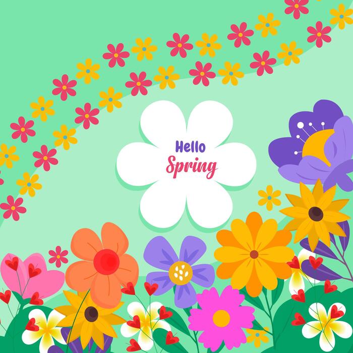 Spring Background Clipart Free