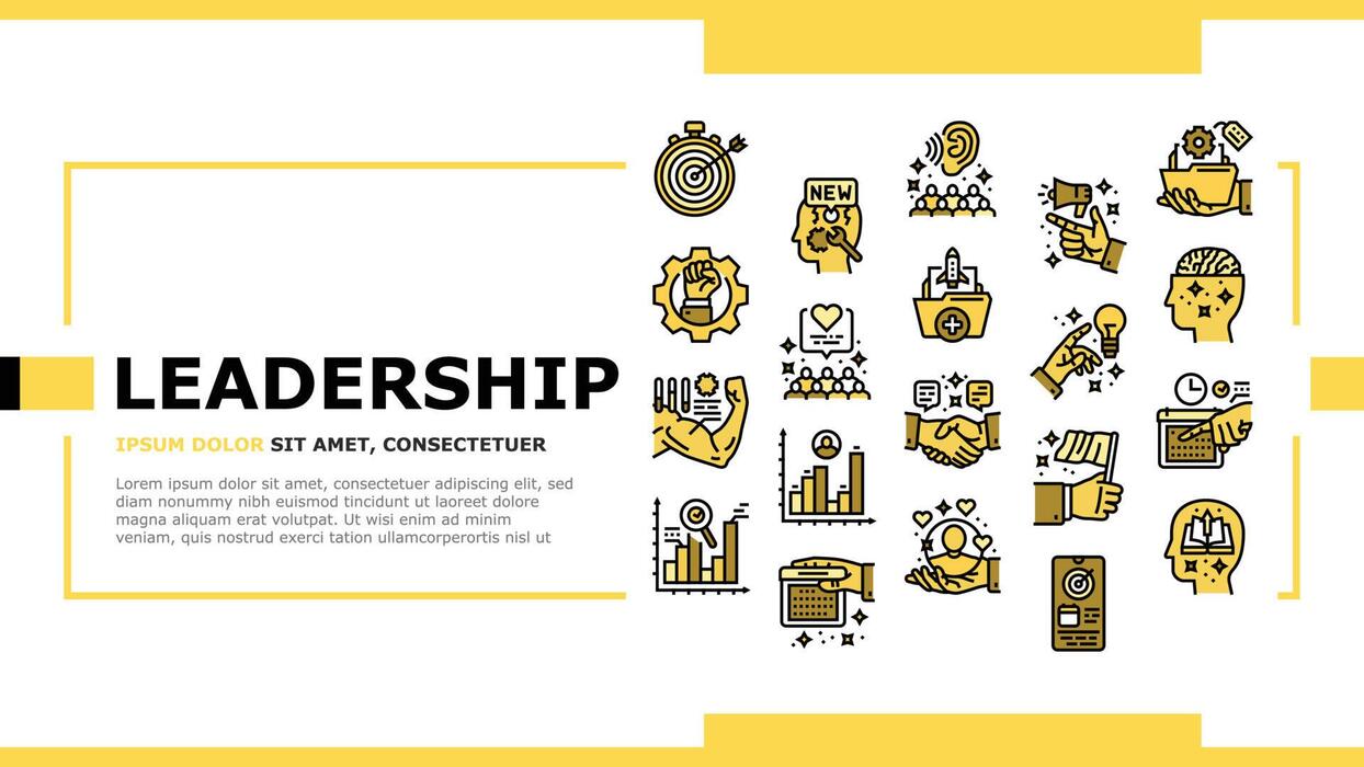 Leadership Poster Vector Art, Icons, and Graphics for Free Download