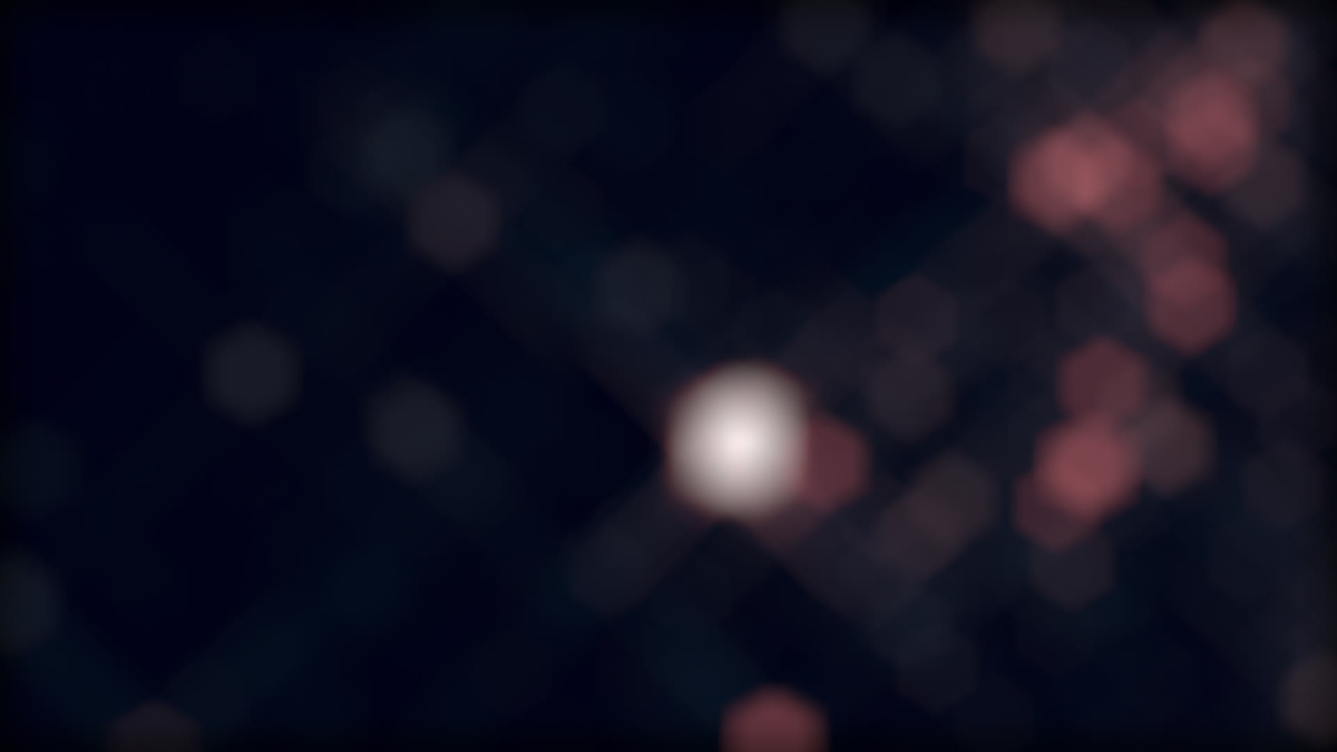 Stylish abstract gently moving bokeh light particles motion background animation. Full HD and ...