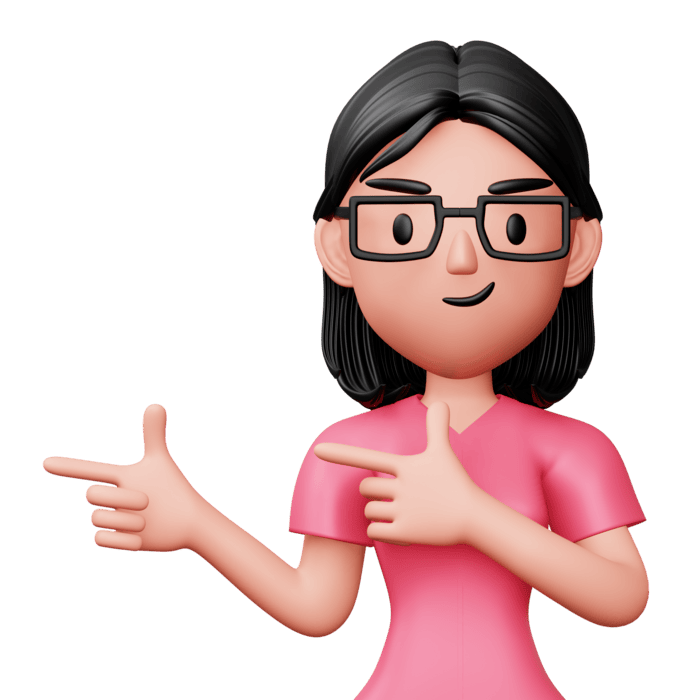 Woman Pointing PNGs for Free Download