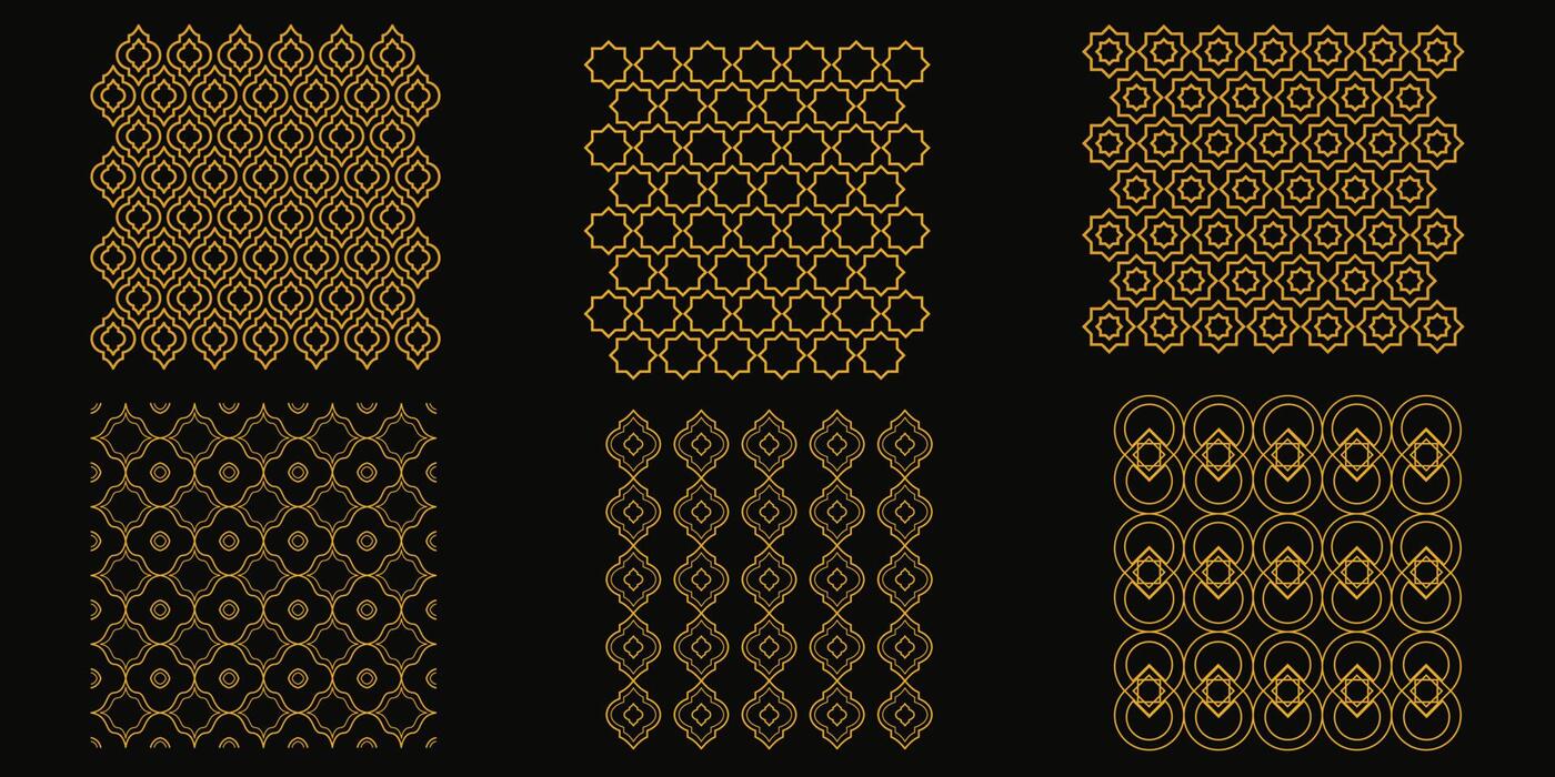 Pattern Set Vector Art, Icons, and Graphics for Free Download