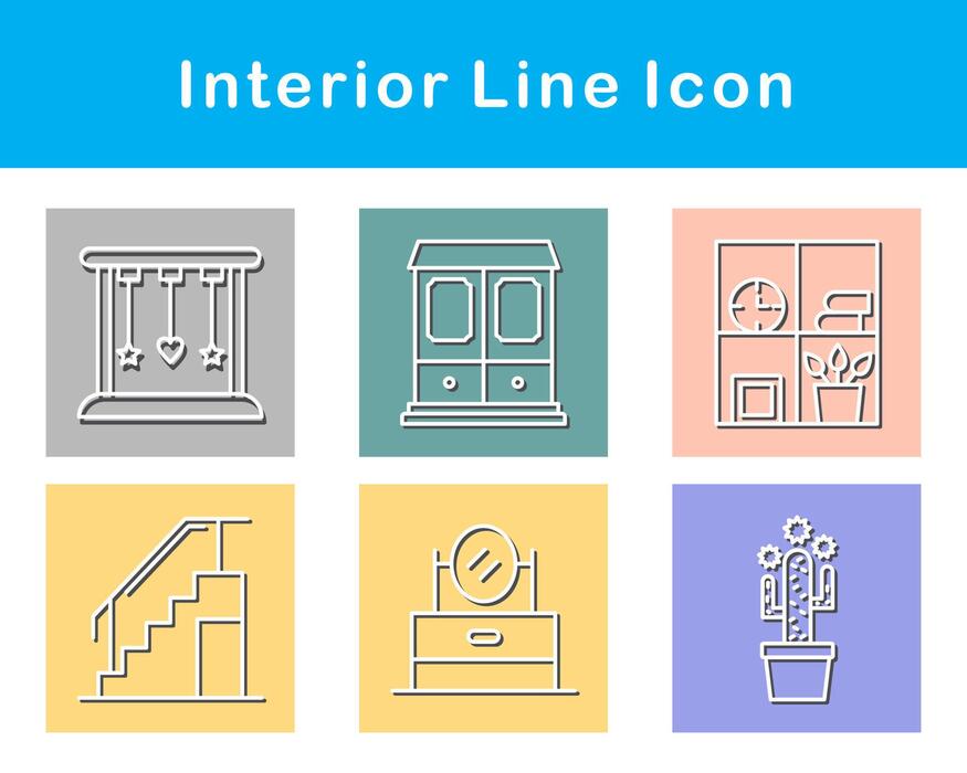 Interior Design Icons Vector Art, Icons, and Graphics for Free Download