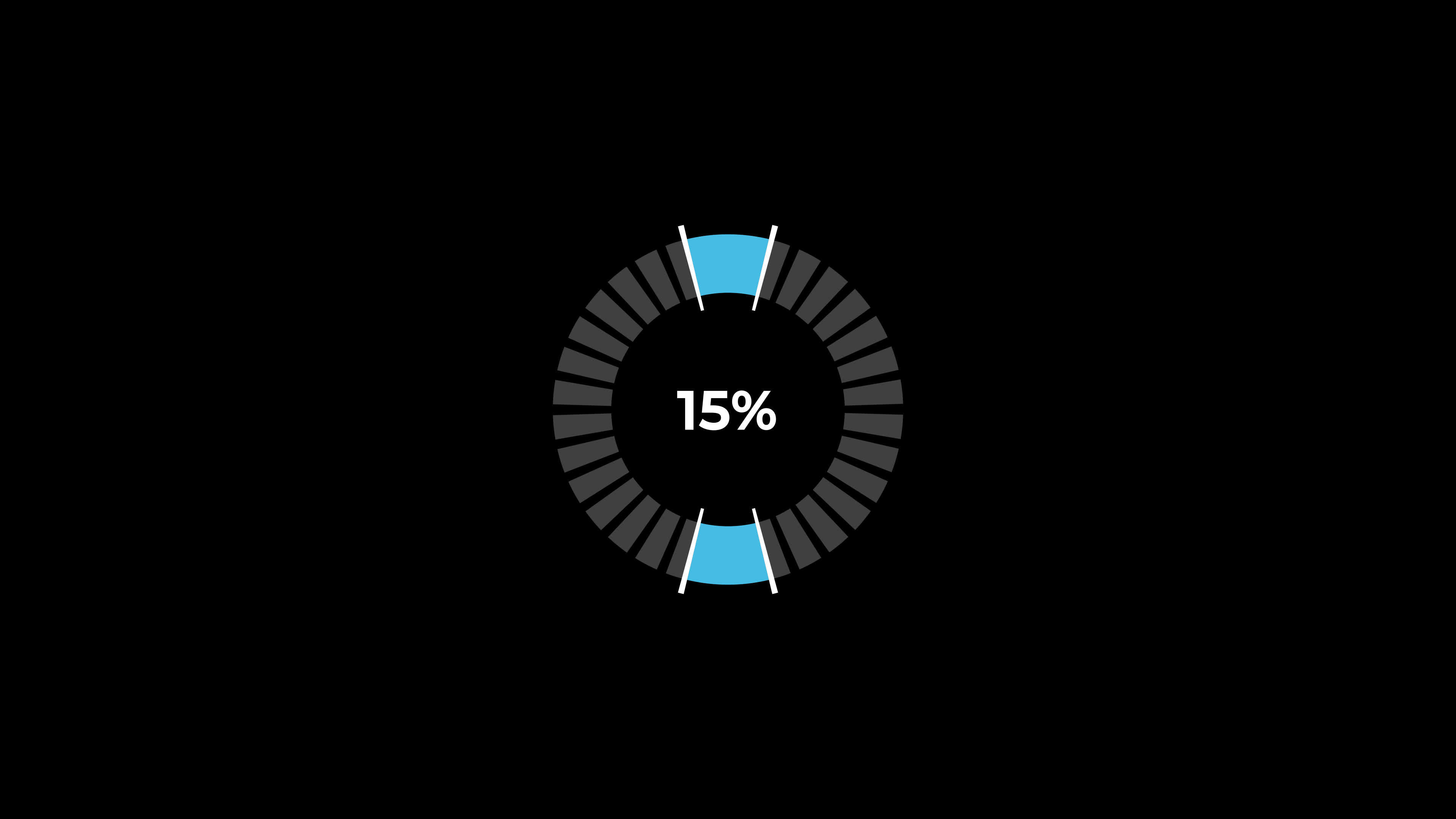 Pie Chart 0 To 15 Percentage Infographics Loading Circle Ring Or Pie Chart 0 To 15 Percentage Infographics Loading Circle Ring Or
