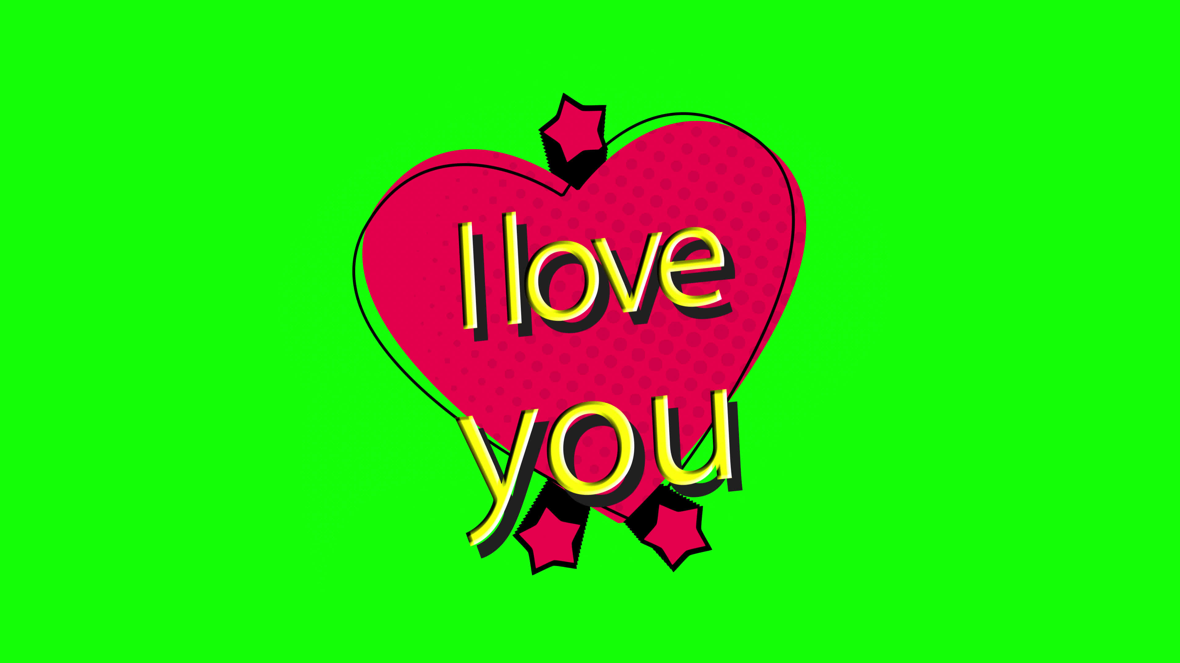 I Love You Heart Animation