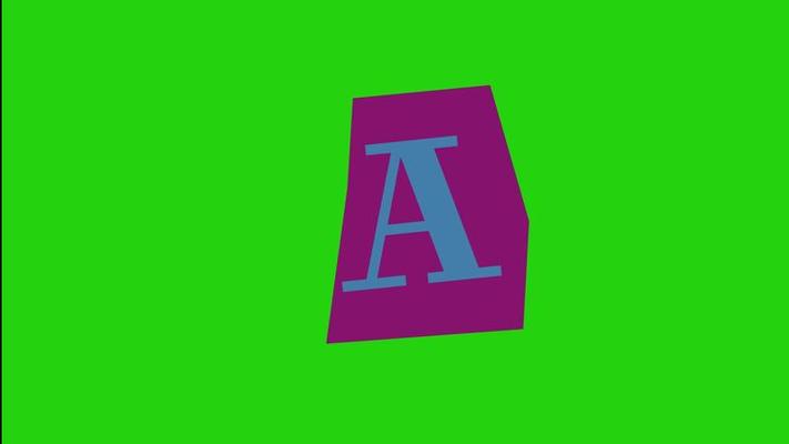 Alphabet Animation Stock Video Footage for Free Download