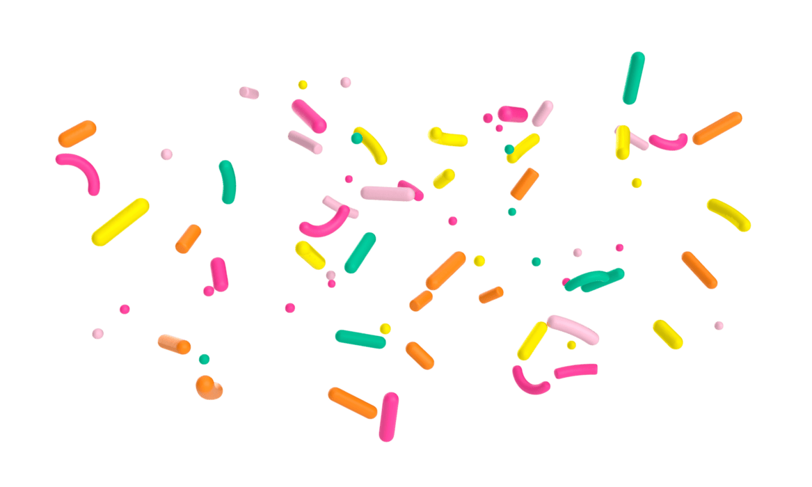 Colorful Sprinkles PNG Free Images with Transparent Background - (440 ...