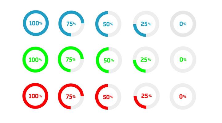 Progress Icon Vector Art, Icons, and Graphics for Free Download