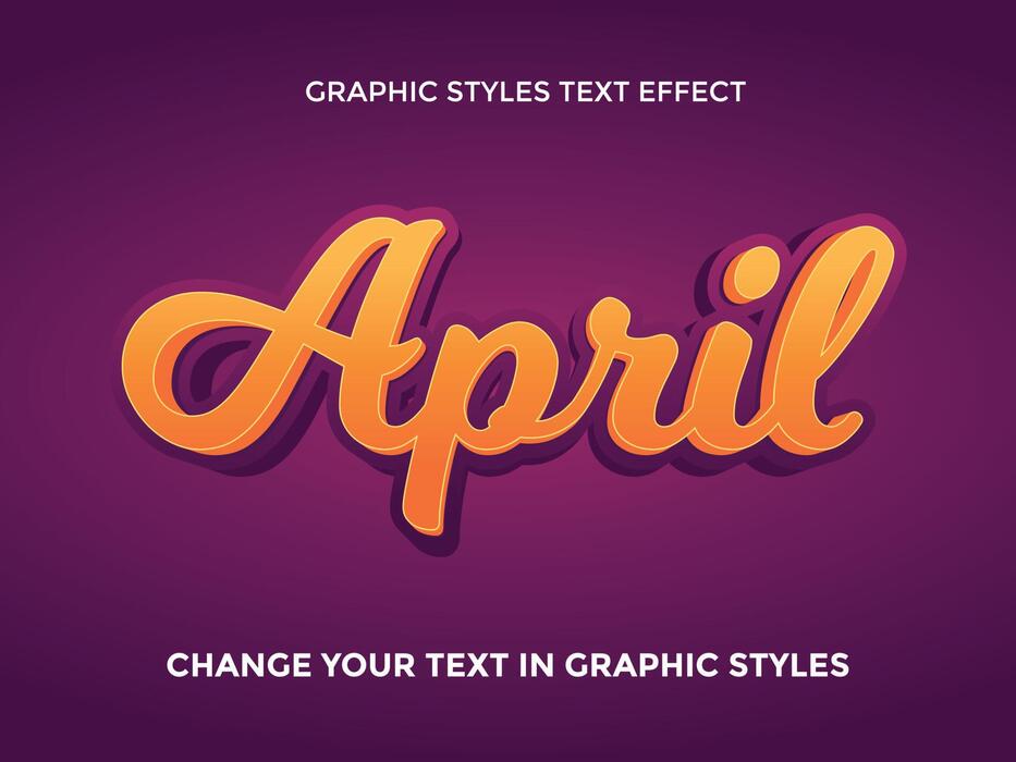 Gradient Text Effect Vector Art, Icons, and Graphics for Free Download