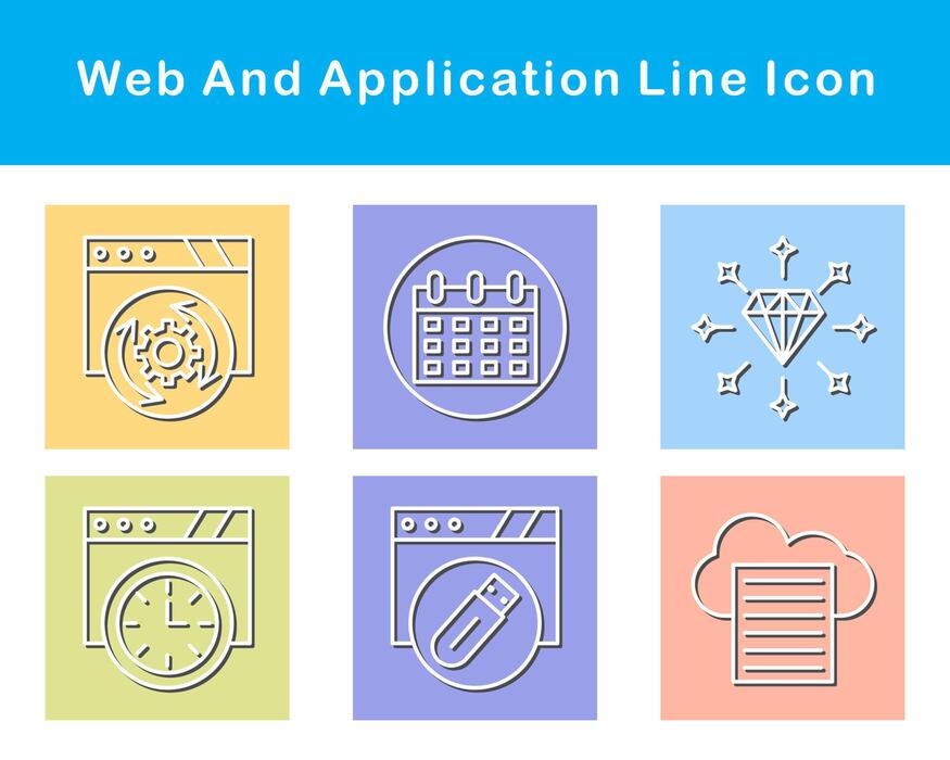 Web Application Icon Vector Art, Icons, and Graphics for Free Download