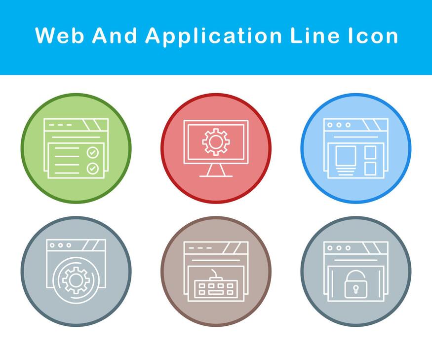 Web Application Icon Vector Art, Icons, and Graphics for Free Download